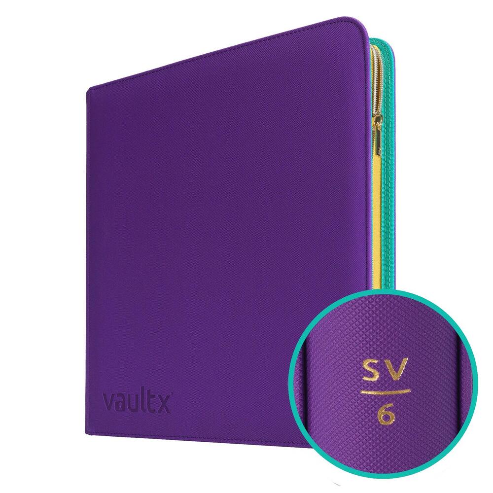 Vault X Zip Binder SV6 - Unlimited Edition 12 Pocket - Vault X Card ...