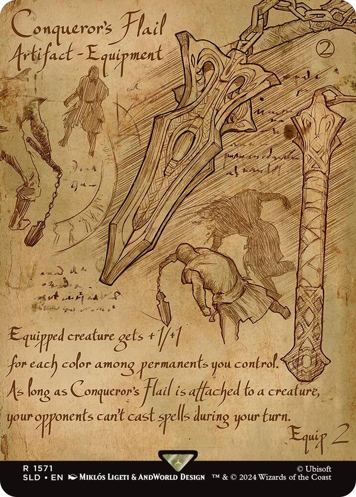 Conqueror's Flail - Secret Lair Drop Series - Magic: The Gathering ...