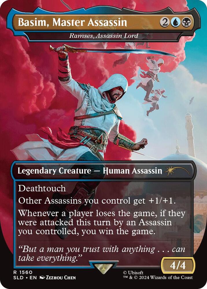 Basim, Master Assassin - Ramses, Assassin Lord - Secret Lair Drop ...