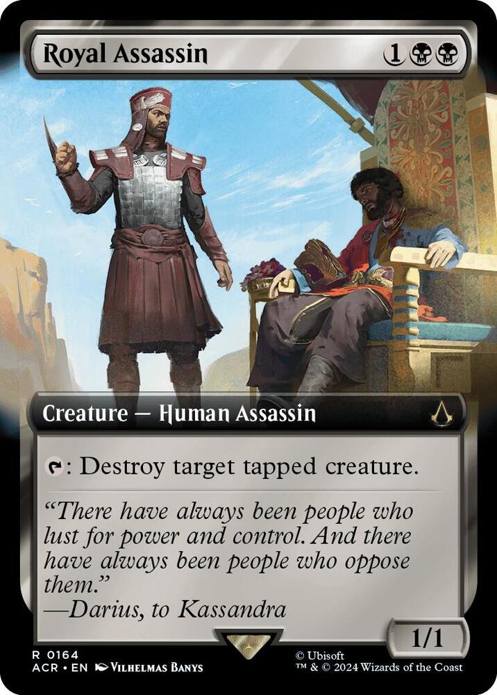 Royal Assassin (Extended Art) - Universes Beyond: Assassin's Creed - Magic: The Gathering ...