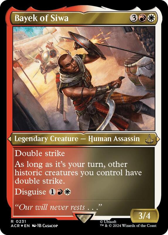 Kassandra, Eagle Bearer (Foil Etched) - Universes Beyond: Assassin's ...