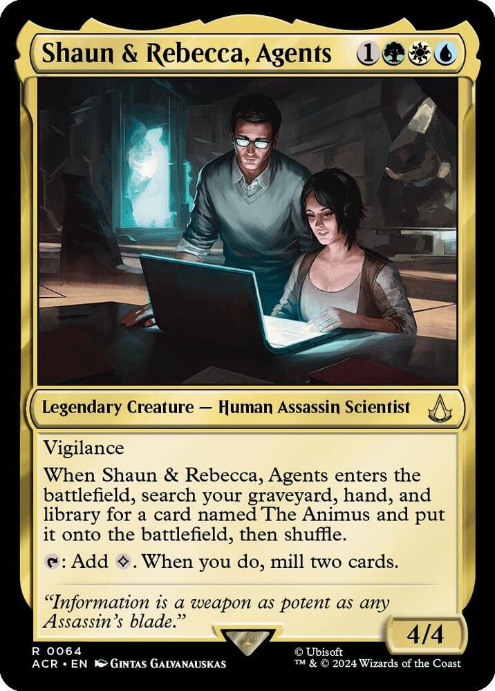 Shaun & Rebecca, Agents - Universes Beyond: Assassin's Creed - Magic ...
