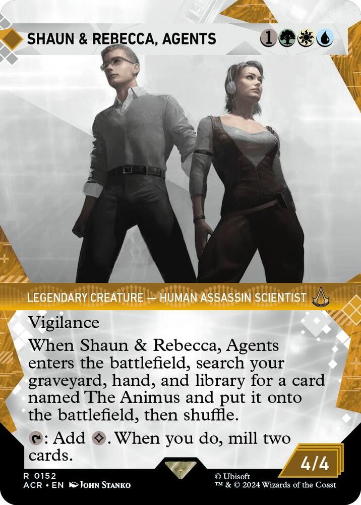Shaun & Rebecca, Agents (Showcase) - Universes Beyond: Assassin's Creed ...