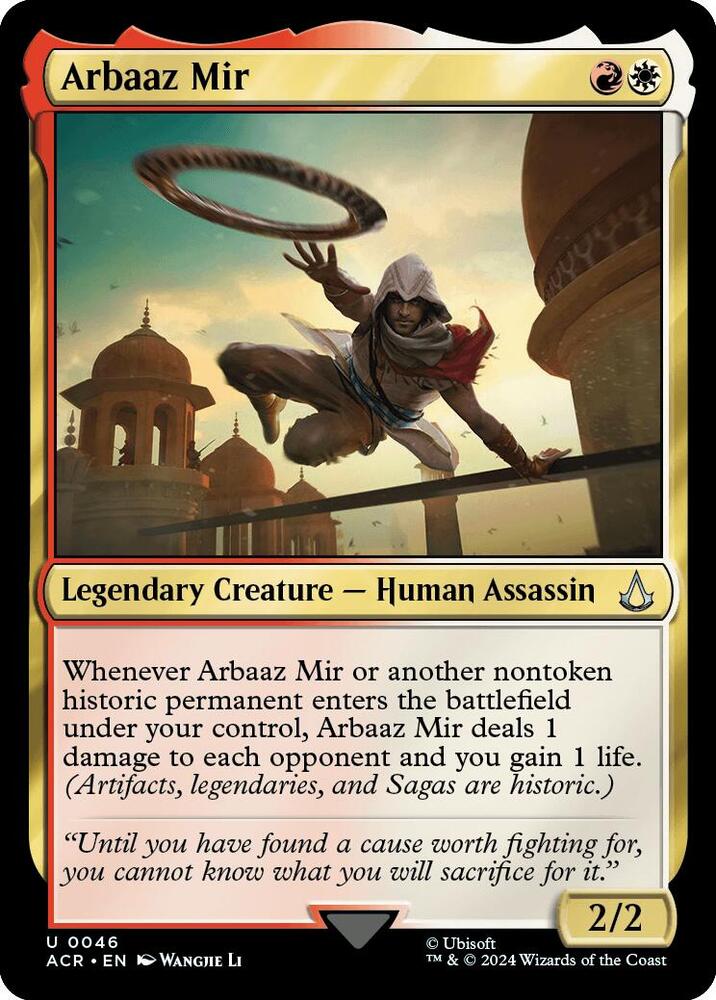 Arbaaz Mir - Universes Beyond: Assassin's Creed - Magic: The Gathering - TCGplayer.com
