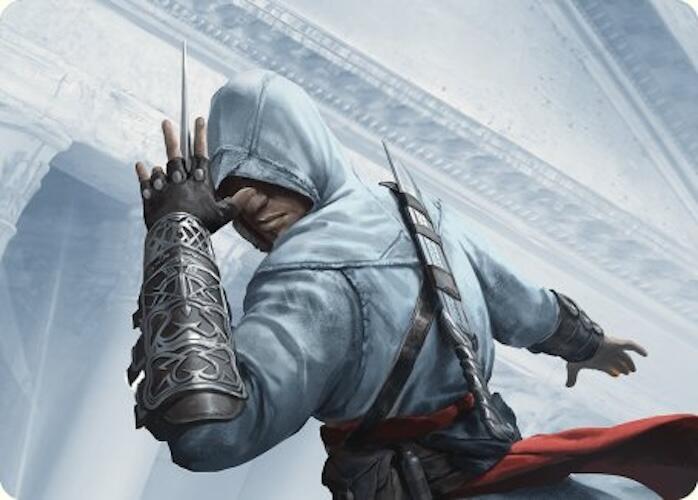 Altair Ibn-La'Ahad Art Card - Art Series: Universes Beyond: Assassin's ...