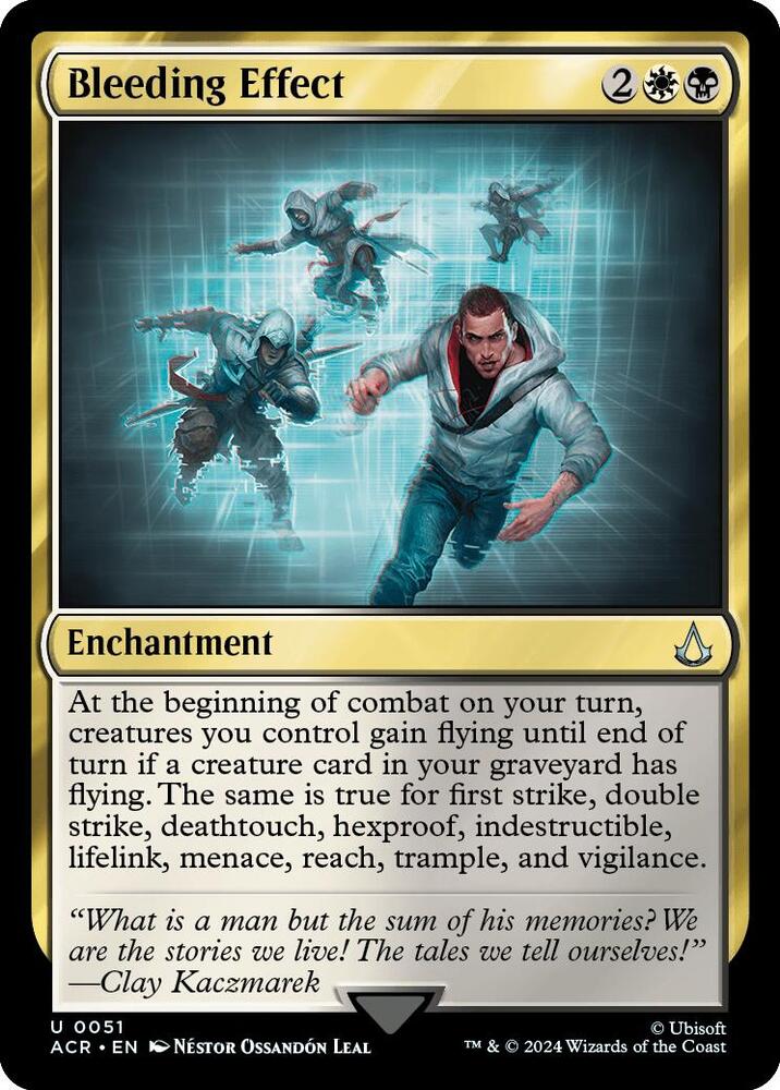 Bleeding Effect - Universes Beyond: Assassin's Creed - Magic: The ...