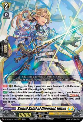 Sword Saint of Itinerant, Idiras - DZ-BT02: Illusionless Strife ...