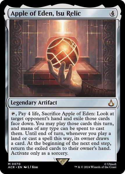Apple of Eden, Isu Relic - Universes Beyond: Assassin's Creed - Magic ...