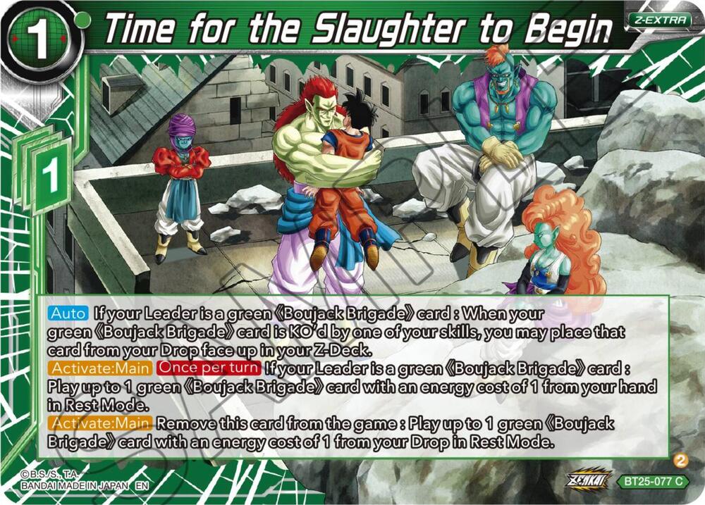 Time for the Slaughter to Begin - Legend of the Dragon Balls - Dragon ...