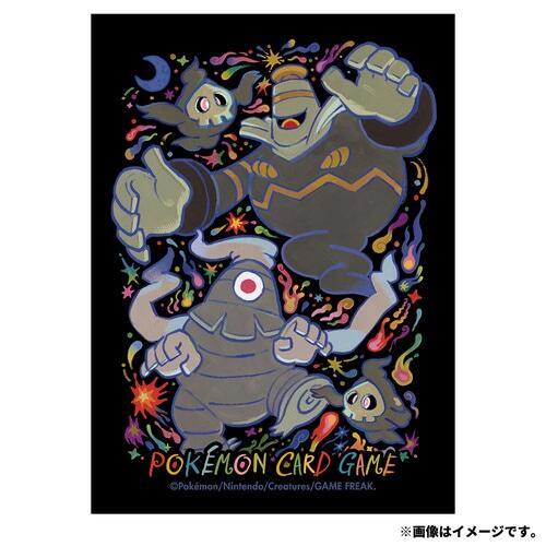 Pokemon TCG: Pokemon Center Japan Exclusive Card Sleeves - Dusknoir Evolutionary Traces (64-Pack ...