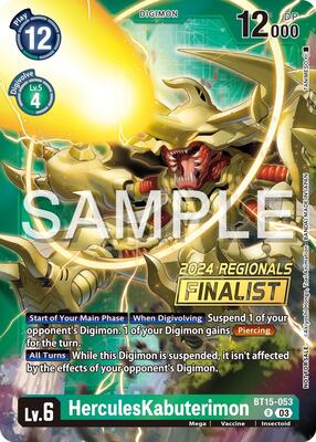 HerculesKabuterimon (2024 Regionals Finalist) - Exceed Apocalypse ...