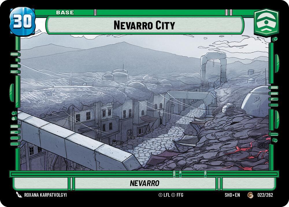 Nevarro City // Experience - Shadows of the Galaxy - Star Wars: Unlimited