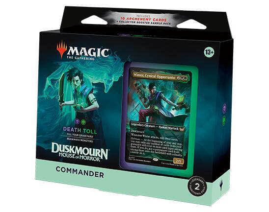 Duskmourn House Of Horror Commander Deck Endless Punishment Commander Duskmourn House Of