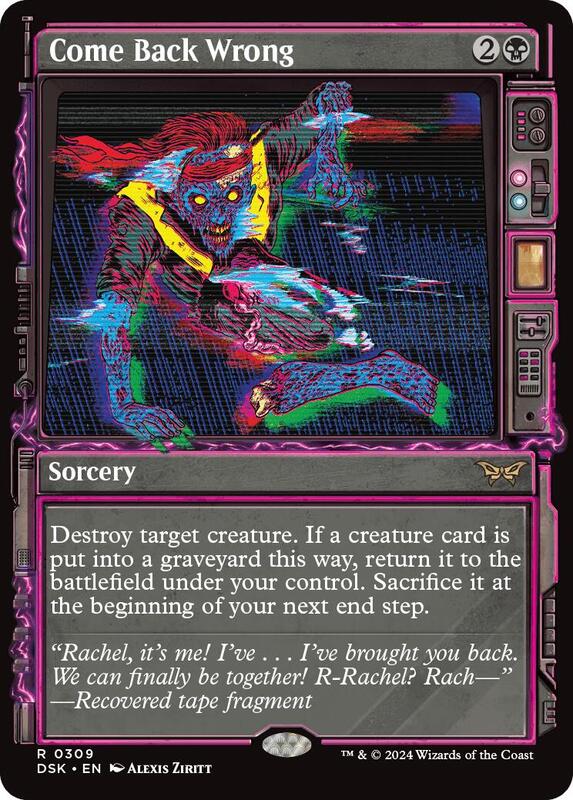 Doomsday Excruciator (Borderless) - Duskmourn: House of Horror - Magic ...