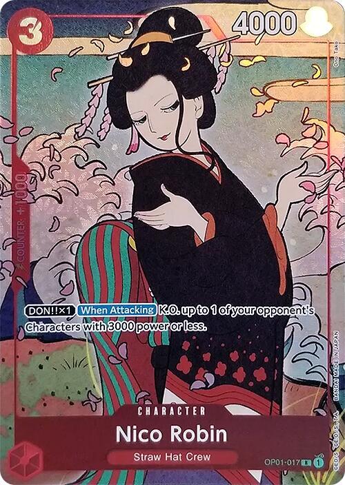 Nico Robin (English Version 1st Anniversary Set) - One Piece Promotion Cards - One Piece Card ...