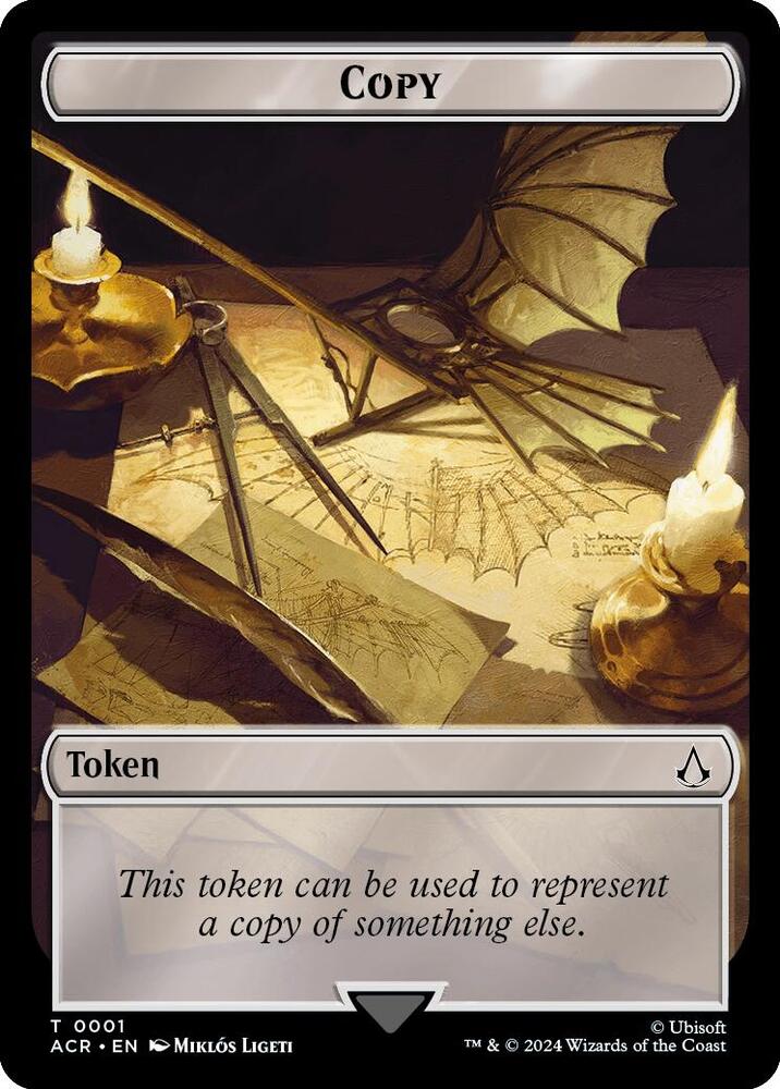 Copy Token - Universes Beyond: Assassin's Creed - Magic: The Gathering ...