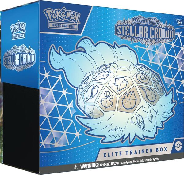 Stellar Crown Elite Trainer Box - SV07: Stellar Crown - Pokemon ...