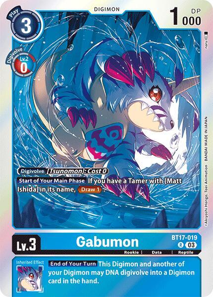 Gabumon - Secret Crisis - Digimon Card Game - TCGplayer.com