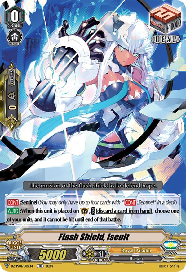 Flash Shield, Iseult - DZ-PS01: Premium Deckset “Jewel Knight” - Cardfight Vanguard