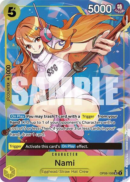 Nami (Parallel) - Two Legends - One Piece Card Game - TCGplayer.com