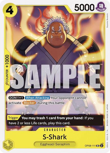 S-Shark - Two Legends - One Piece Card Game - TCGplayer.com