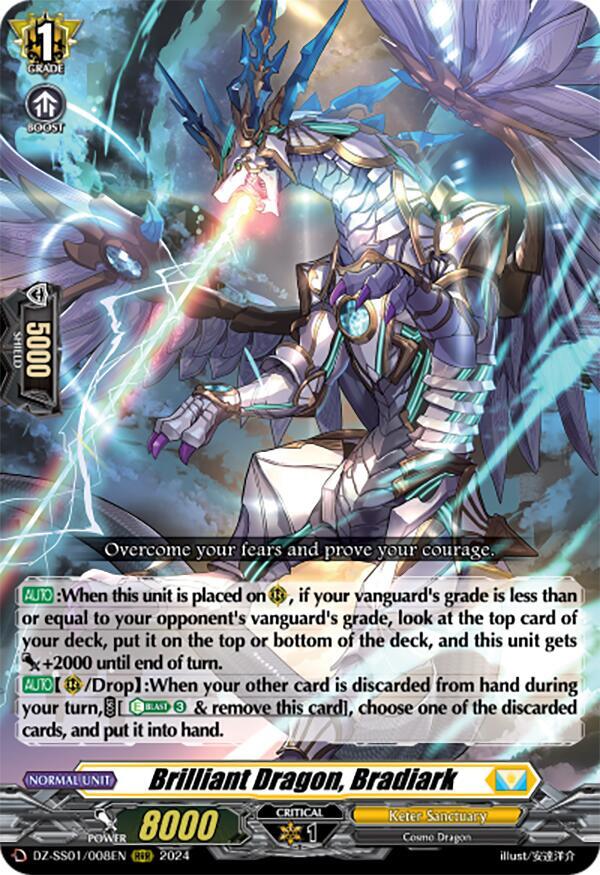 Brilliant Dragon, Bradiark - DZ-SS01: Festival Booster 2024 - Cardfight Vanguard - TCGplayer.com