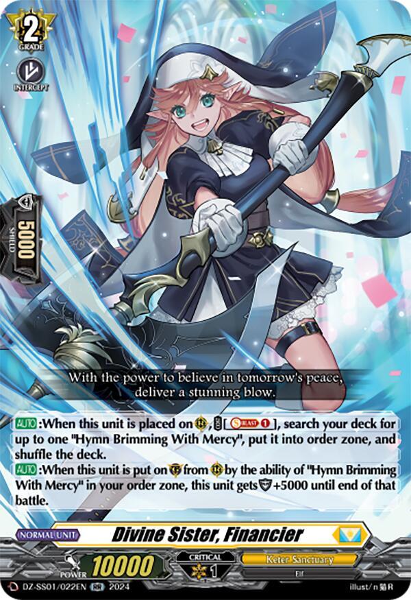 Divine Sister, Financier - DZ-SS01: Festival Booster 2024 - Cardfight ...