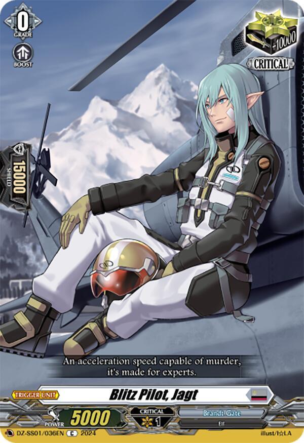 Blitz Pilot, Jagt - DZ-SS01: Festival Booster 2024 - Cardfight Vanguard ...