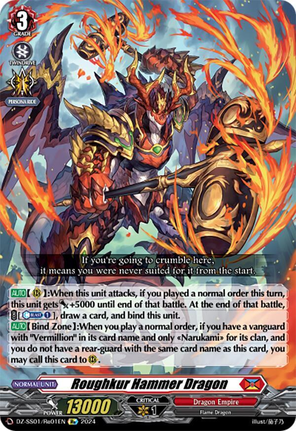 Roughkur Hammer Dragon - DZ-SS01: Festival Booster 2024 - Cardfight Vanguard - TCGplayer.com