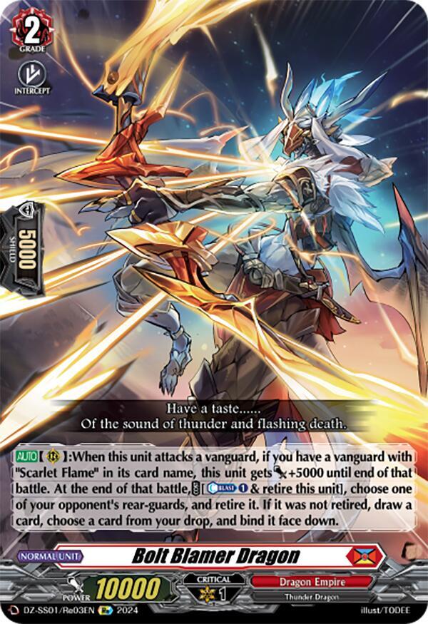 Bolt Blamer Dragon - DZ-SS01: Festival Booster 2024 - Cardfight Vanguard