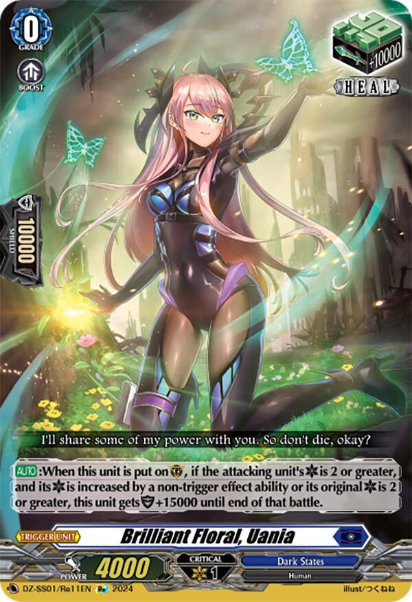 Brilliant Floral, Uania - DZ-SS01: Festival Booster 2024 - Cardfight Vanguard - TCGplayer.com