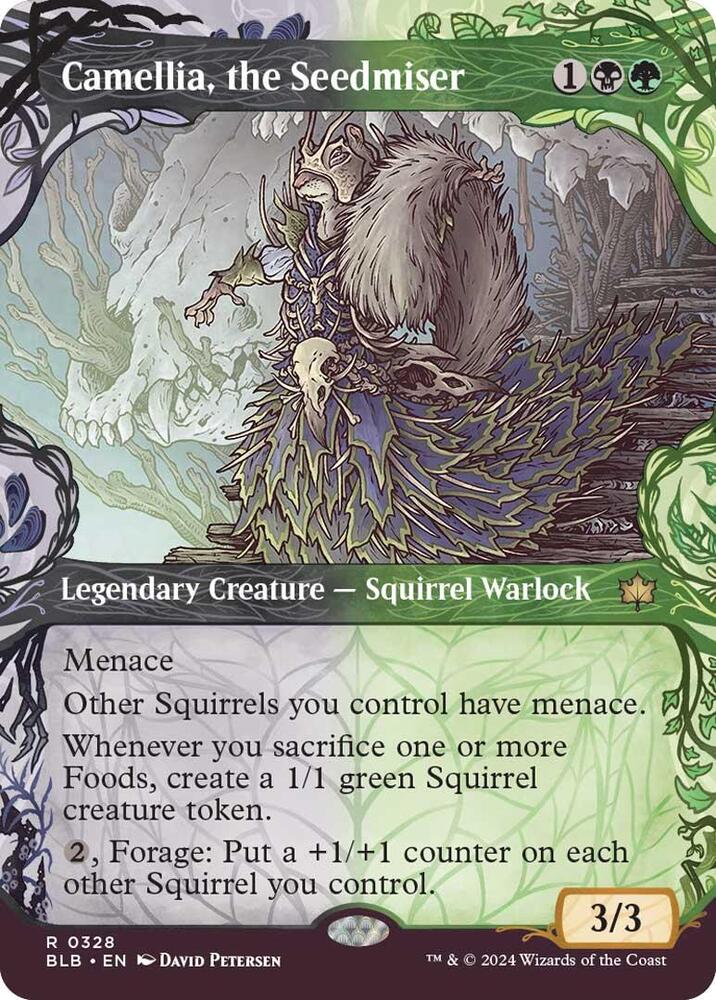 Ygra, Eater of All (Borderless) - Bloomburrow - Magic: The Gathering ...