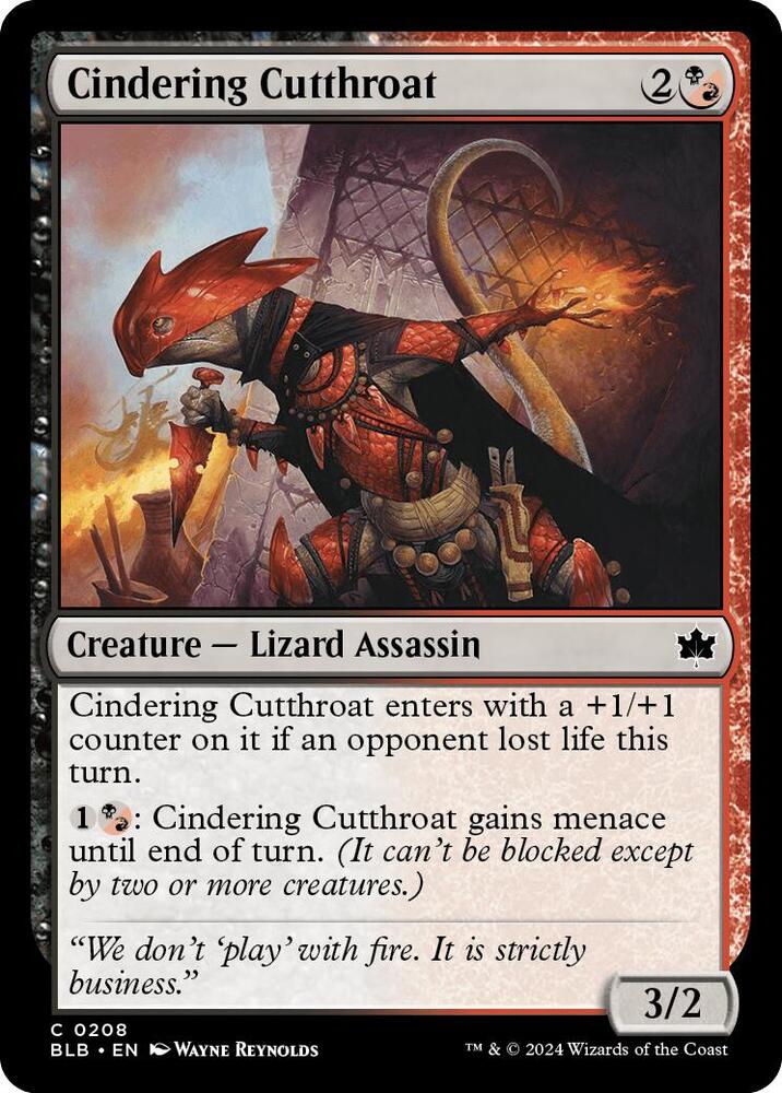 Cindering Cutthroat - Bloomburrow - Magic: The Gathering - TCGplayer.com