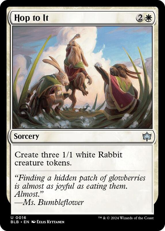 Jacked Rabbit - Commander: Bloomburrow - Magic: The Gathering ...