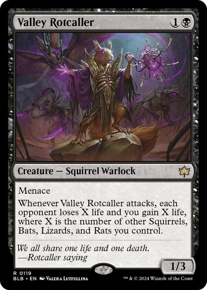 Valley Rotcaller - Bloomburrow - Magic: The Gathering - TCGplayer.com