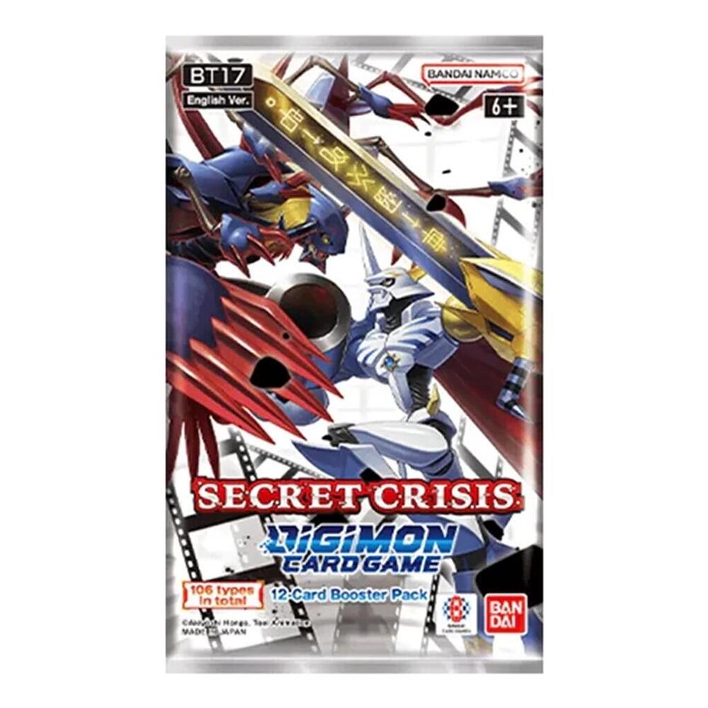 Secret Crisis Booster Pack - Secret Crisis - Digimon Card Game - TCGplayer.com