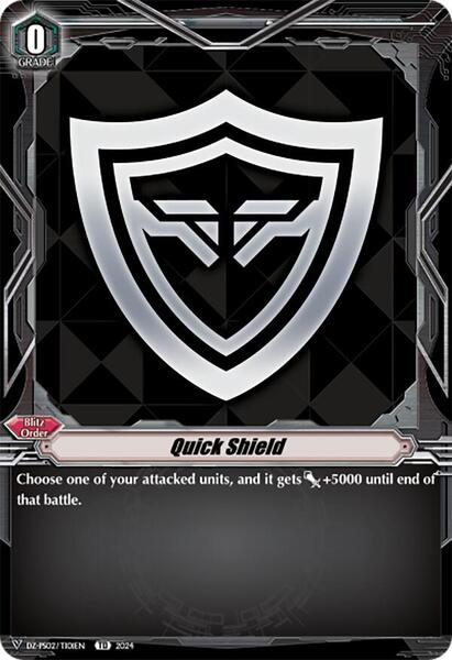Quick Shield - DZ-PS02: Premium Deckset “Revenger” - Cardfight Vanguard