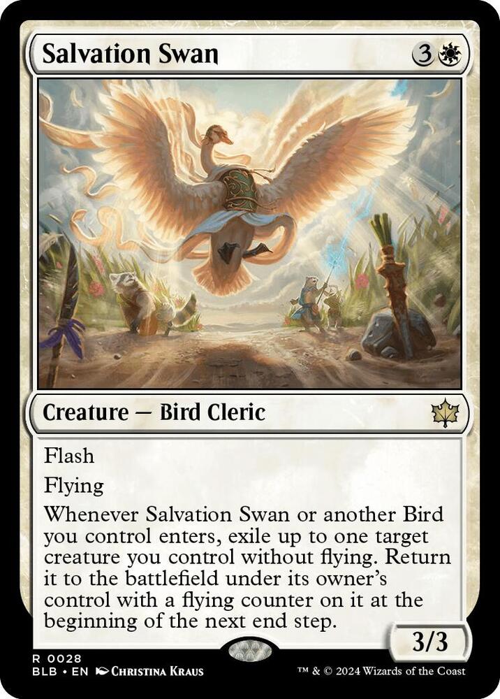 Salvation Swan - Bloomburrow - Magic: The Gathering - TCGplayer.com