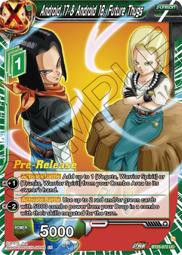 Android 17 & Android 18, Future Thugs - Legend of the Dragon Balls Pre ...