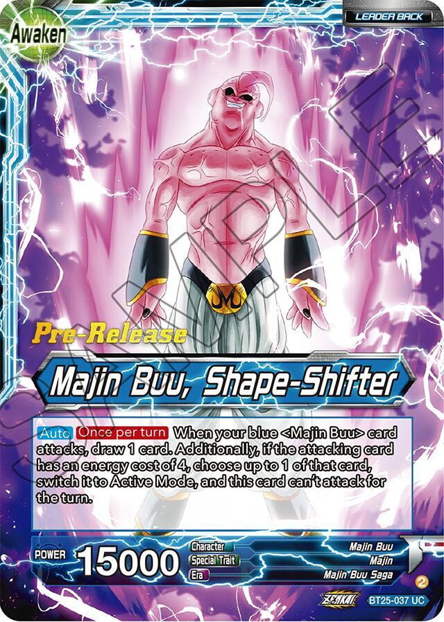 Majin Buu // Majin Buu, Shape-Shifter - Legend of the Dragon Balls Pre ...