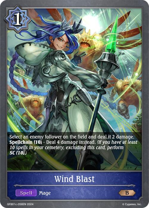 Wind Blast - GFB01: Guide to Glory - Shadowverse: Evolve - TCGplayer.com