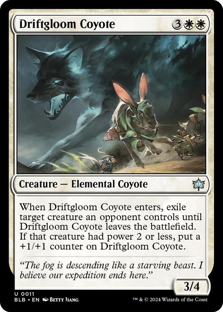 Driftgloom Coyote - Bloomburrow - Magic: The Gathering - TCGplayer.com