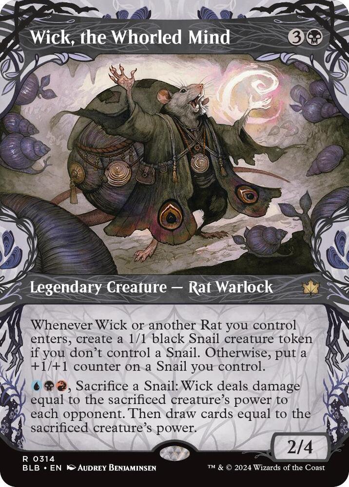 Wick, the Whorled Mind (Showcase) - Bloomburrow - Magic: The Gathering ...