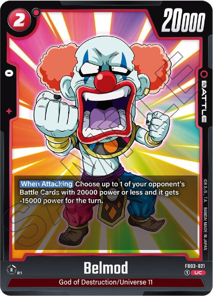 Belmod - Raging Roar - Dragon Ball Super: Fusion World