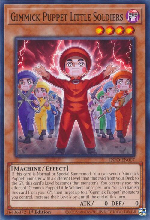 Gimmick Puppet Little Soldiers - The Infinite Forbidden - YuGiOh