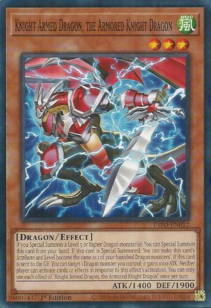 Knight Armed Dragon, the Armored Knight Dragon - The Infinite Forbidden ...