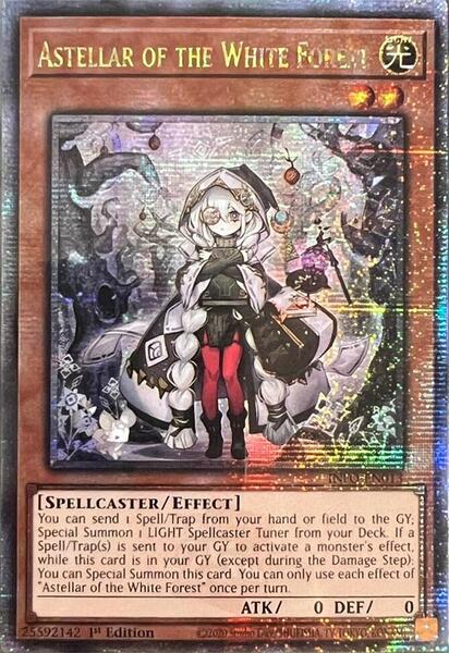 Astellar of the White Forest (Quarter Century Secret Rare) - The ...