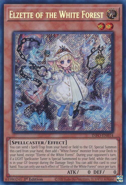 Elzette of the White Forest - The Infinite Forbidden - YuGiOh - TCGplayer.com