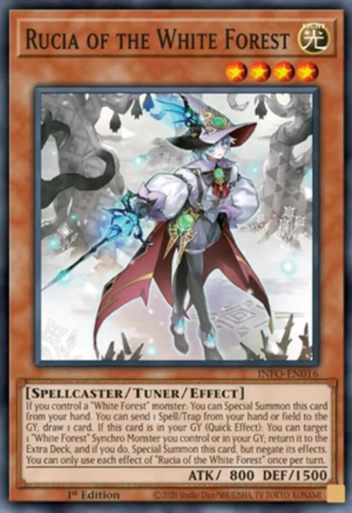 Rucia of the White Forest - The Infinite Forbidden - YuGiOh - TCGplayer.com
