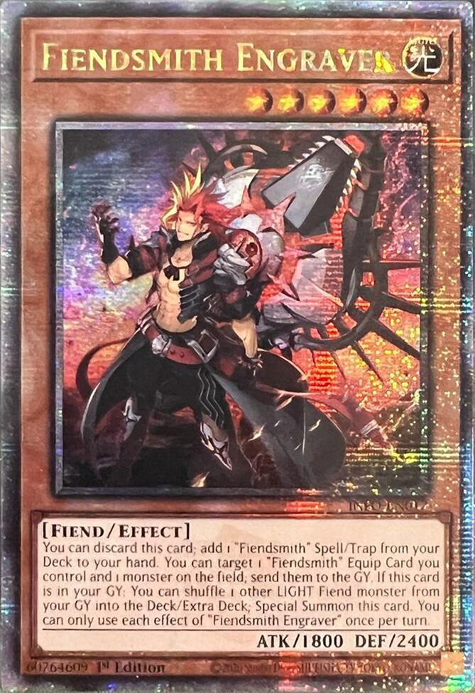 Fiendsmith Engraver (Quarter Century Secret Rare) - The Infinite Forbidden - YuGiOh - TCGplayer.com